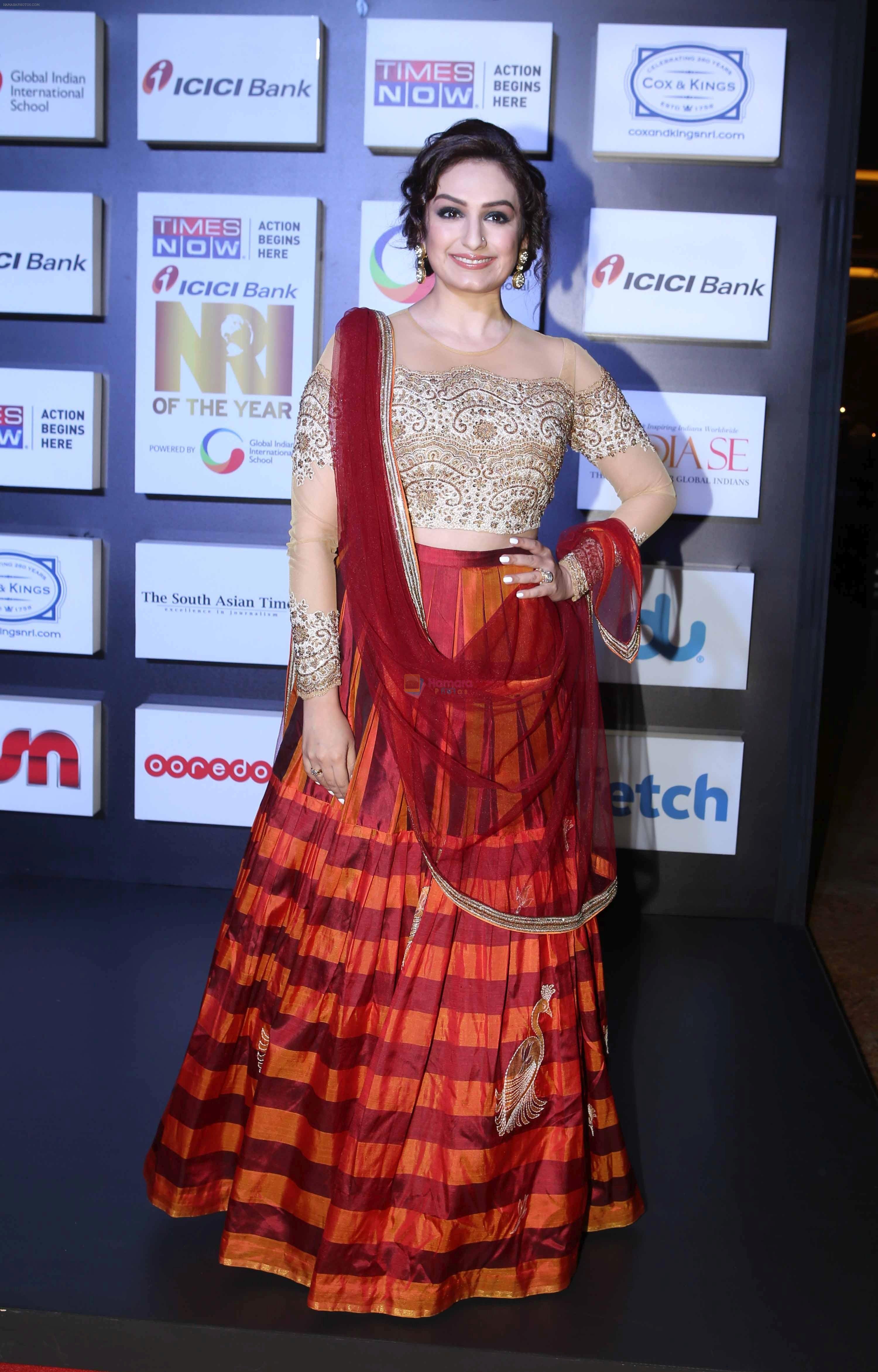 Akriti Kakkar at Times Now NRI of the year awards in Grand Hyatt in mumbai on 11th July 2018 ...